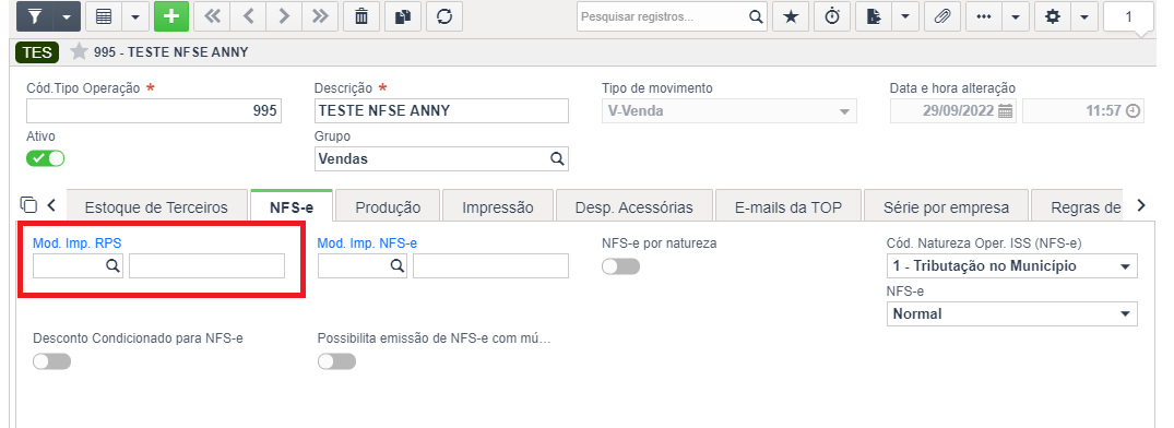 Impressão de nota fiscal de serviço em contingência – Sankhya Gestão de ...
