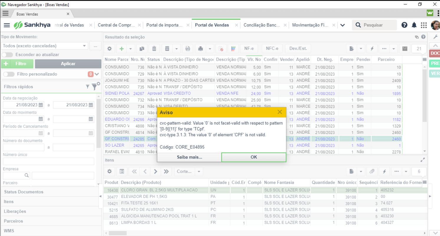 Erro Cvc Pattern Valid Value 0 Is Not Facet Valid With Respect To