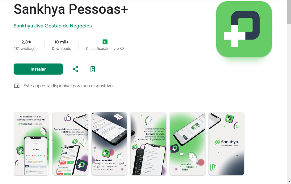 Sankhya Pessoas+ – Sankhya Gestão de Negócios