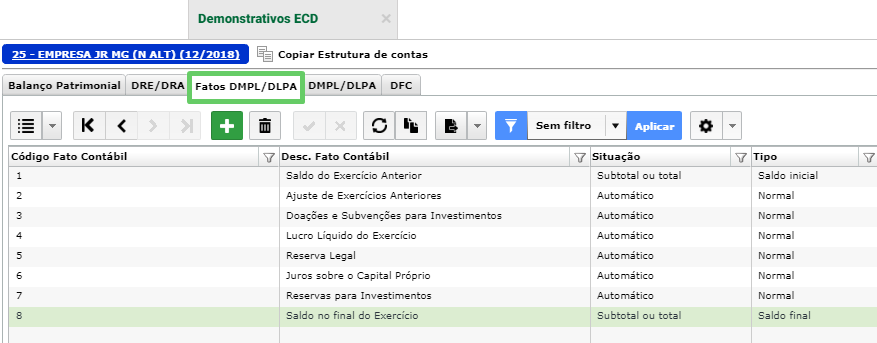 Quais as configurações necessárias para geração da DMPL/DLPA – Sankhya ...