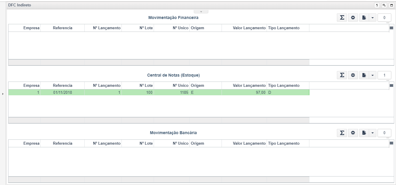 DFC Indireto – Sankhya Gestão de Negócios