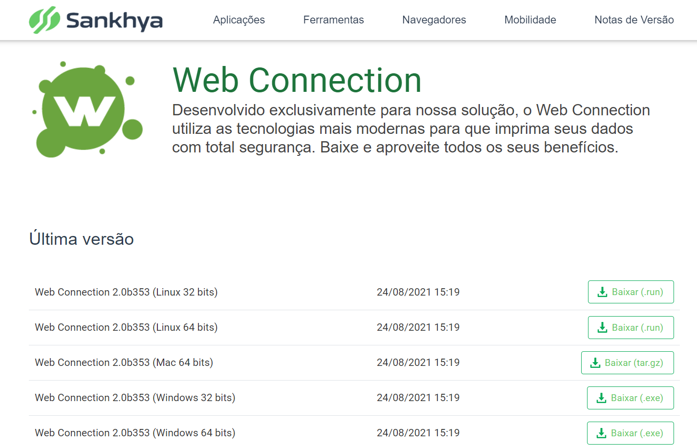Sankhya Web Connection – Sankhya Gestão de Negócios