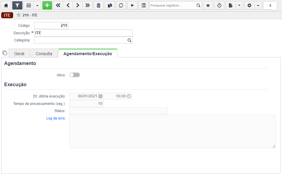 Extrator de Dados – Sankhya Gestão de Negócios